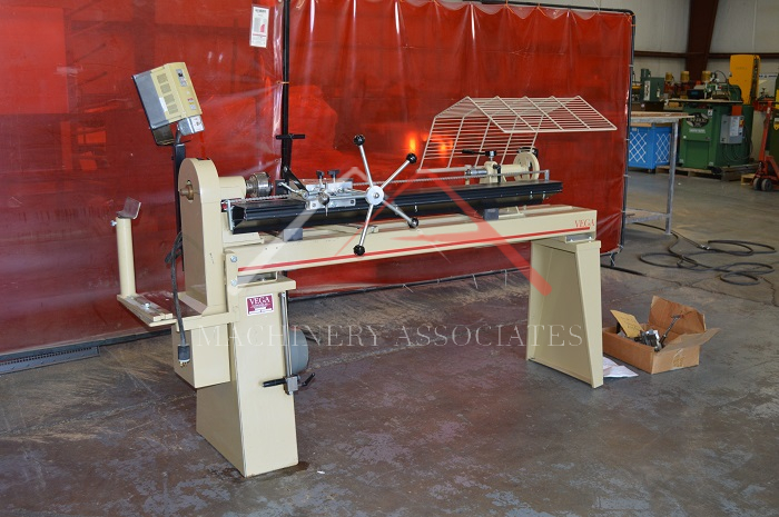 VEGA WOOD TURNING LATHE W/ TRAVELING DUPLICATOR ATTACHMENT