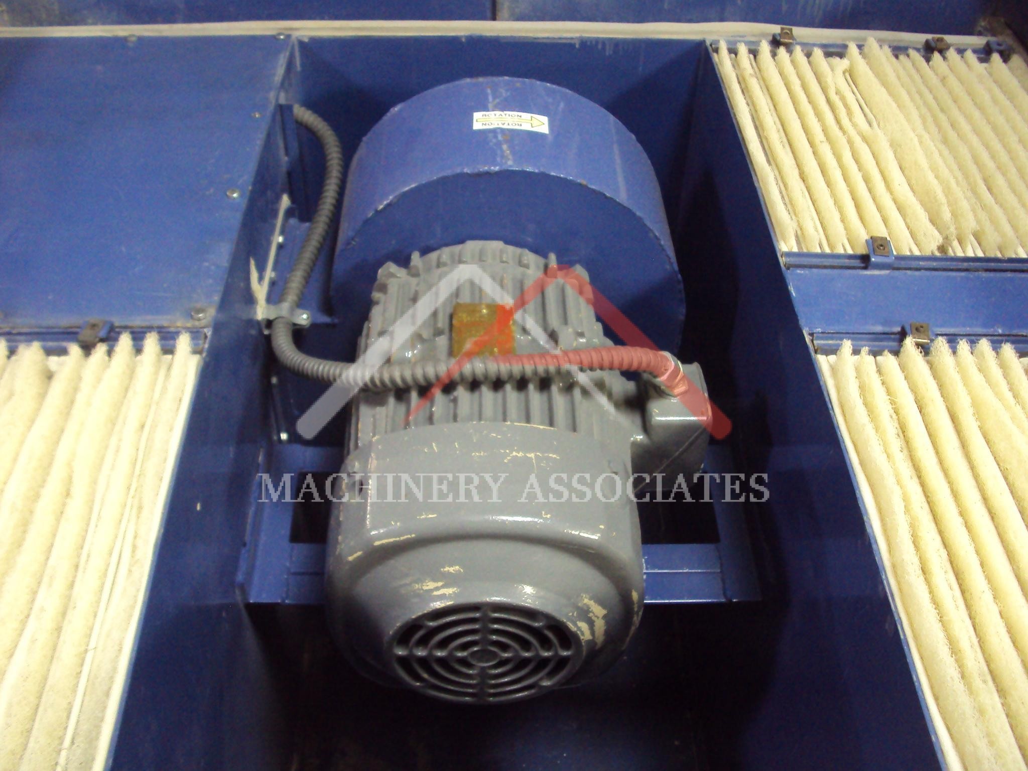 Torit 10 HP DDHV-45 Downdraft Table, 4 x 5 Work Area, Foot Shakers ...