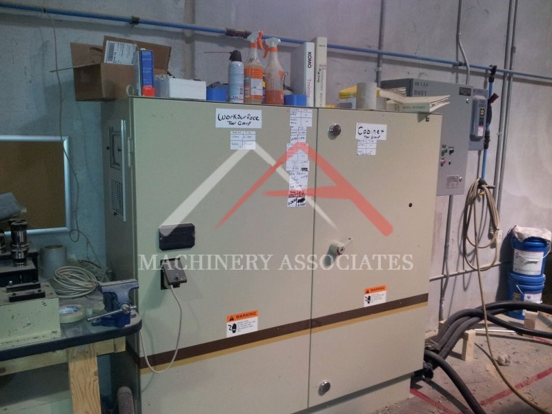 ANDI Stratos WFD 4 x 8 CNC Router with 20 Hp Sullair Vacuum Pump