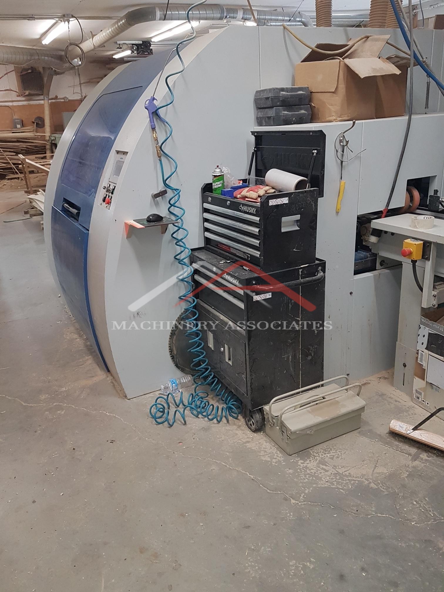 Friulmac EVO Automatic end matching and defecting saw all in one