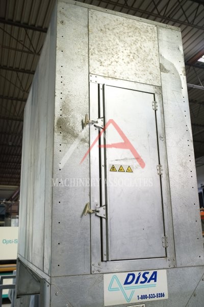 DISA 15 HP 5000 CFM DUST COLLECTOR W/AIR RETURN