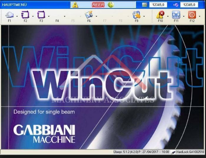 Gabbiani Galaxy 125 L CNC Panel Saw