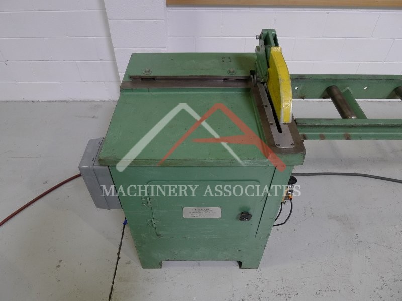 GRUTTER 16" UPCUT SAW W/ INFEED ROLLERS MODEL 1603