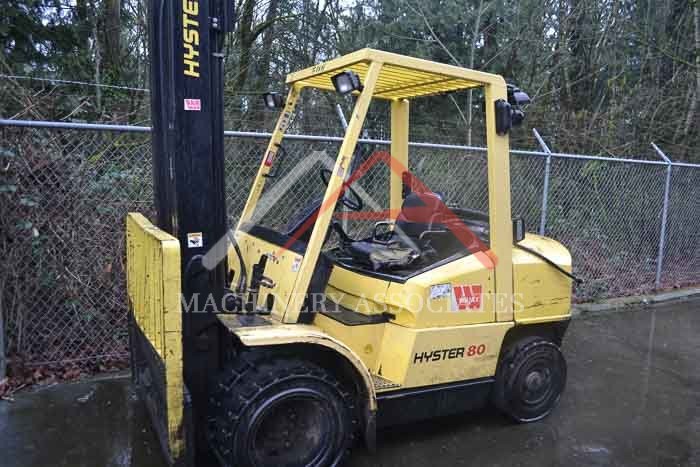 2004 Hyster 8000lb Forklift LPG, Side shift, low hours