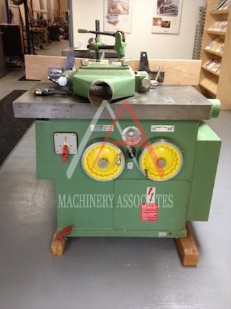 Unitronix Tilt spindle shaper with tenoning table