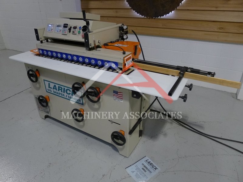 2002 LARICK 410 F SHAPE AND SAND w/FLOATING HEADS REFURBISHED