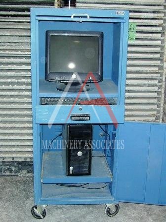 Techno Model 4896 3 Axis CNC Router, 4'x8' Table, 3HP HSD High Speed ...