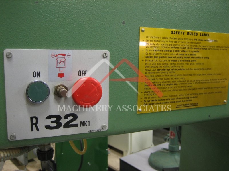 EMA Over-arm Pin Router, Model R32 Mk1, US0270