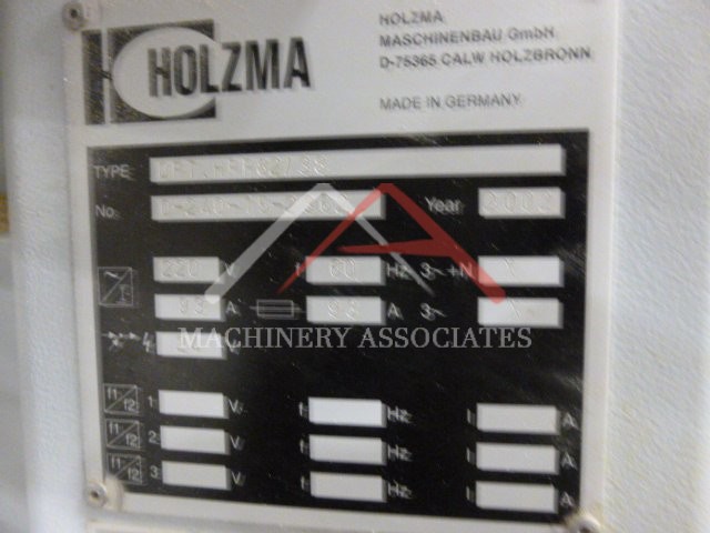 Solid FRONT LOADING HOLZMA PANEL SAW