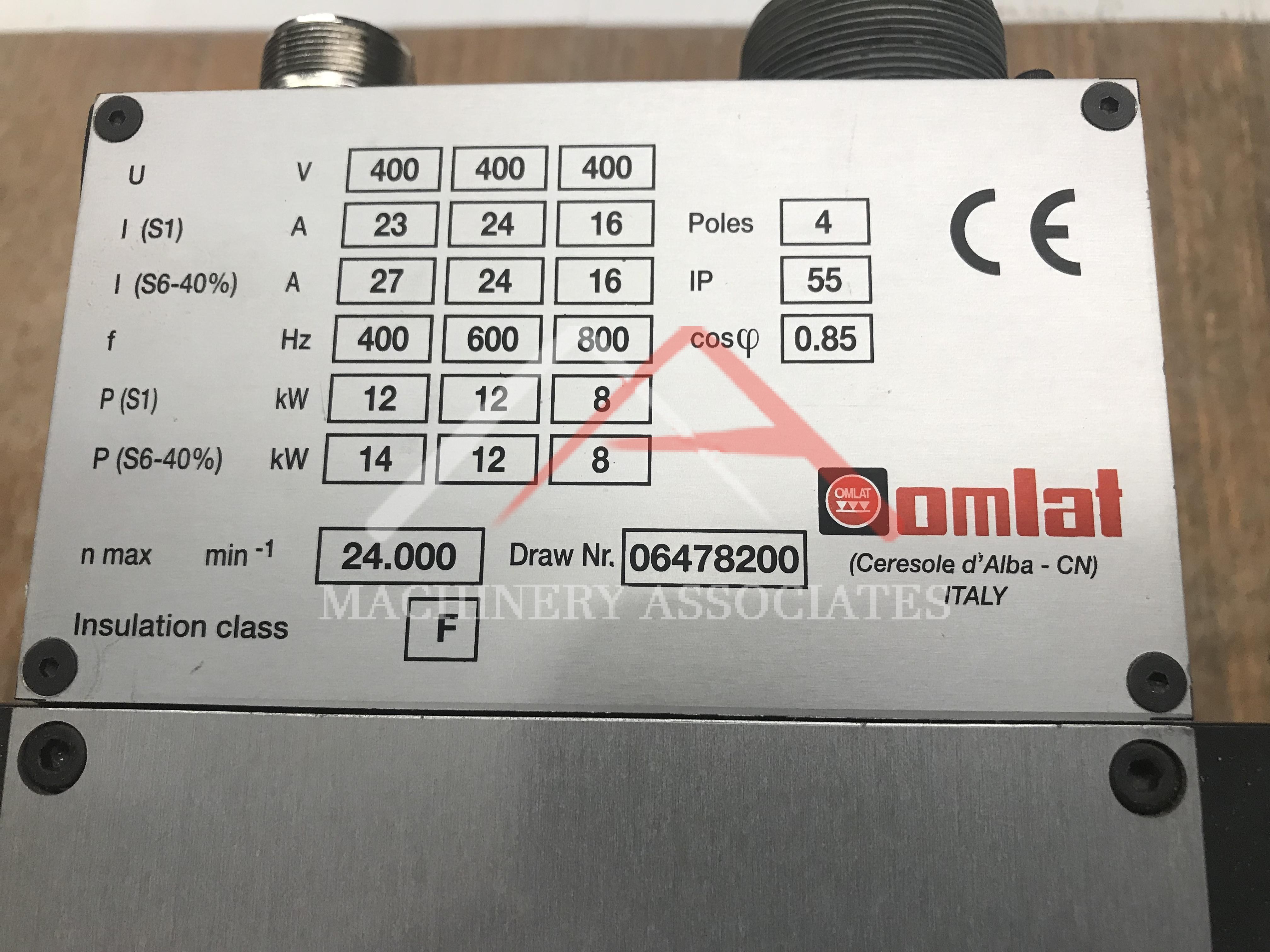 OMLAT ROUTER SPINDLE