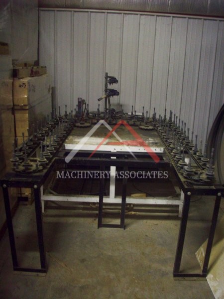Chain on Edge Finishing Line Conveyor for Small Parts