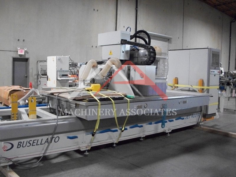Busellato Jet 400RT CNC Router CNC Router, 5'x12' with Rake System
