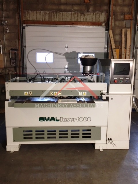 Omal Insert 900 cnc Bore Glue, Dowel Machine