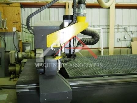 Multicam 3000 Series CNC Router, 5’x10’ Table, 10HP Spindle, 8 Station ...