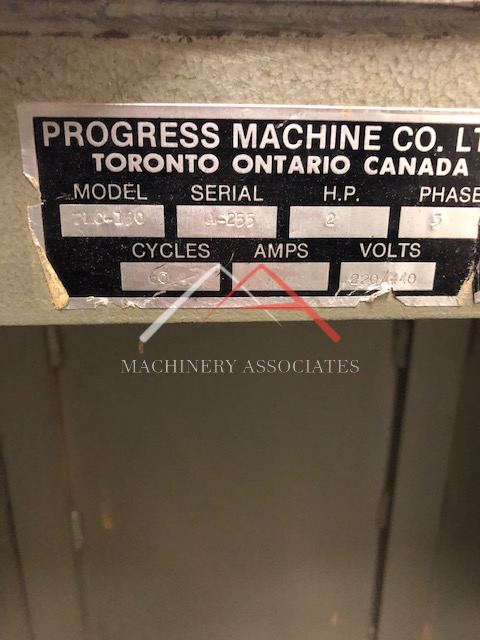 Progress PLC-150 Edge Sander