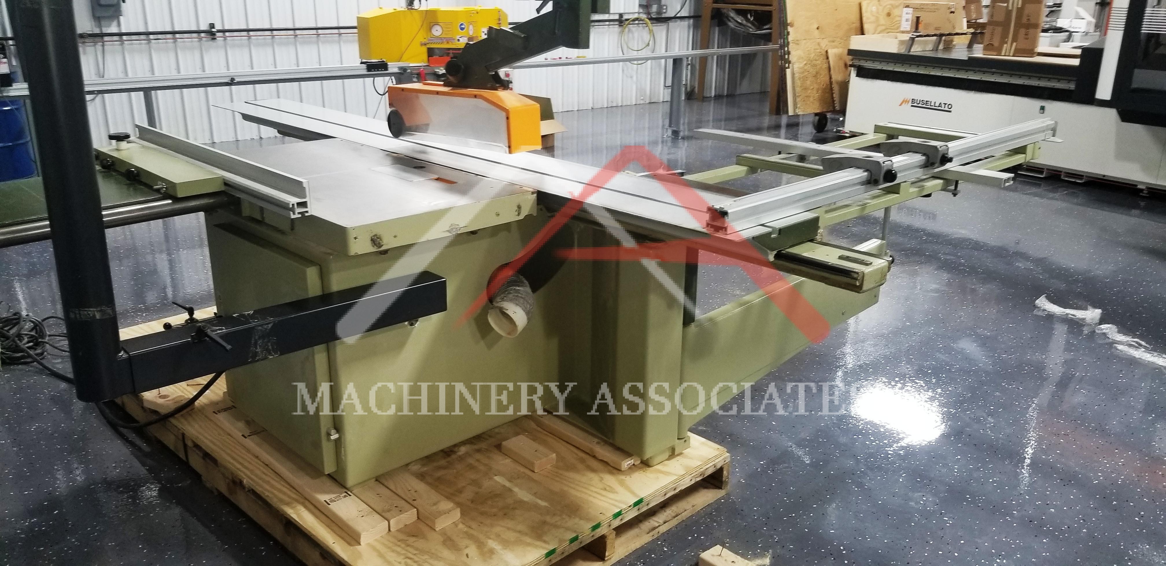 SCMI Model SI 16 WA Sliding Table Saw