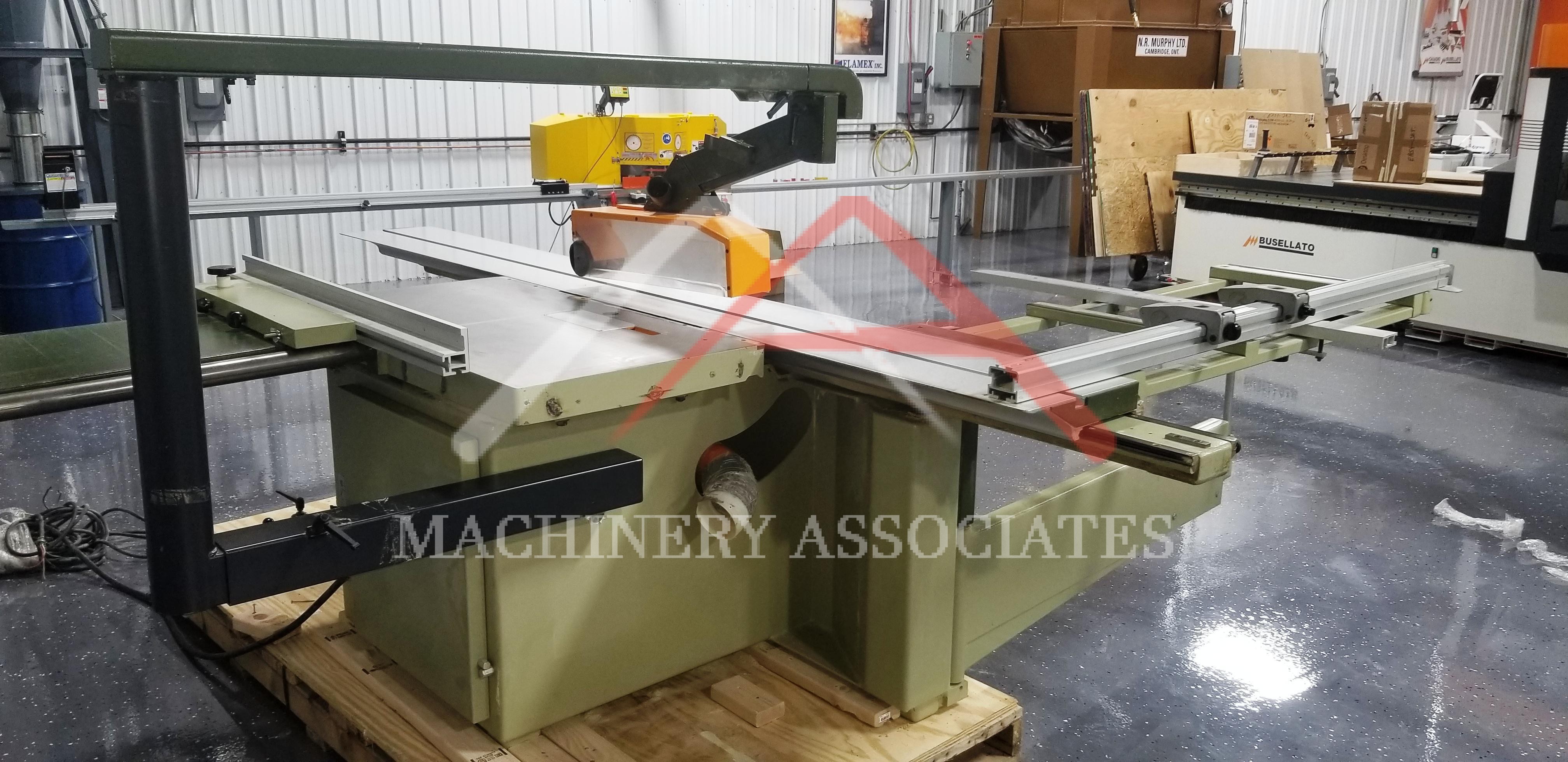 SCMI Model SI 16 WA Sliding Table Saw