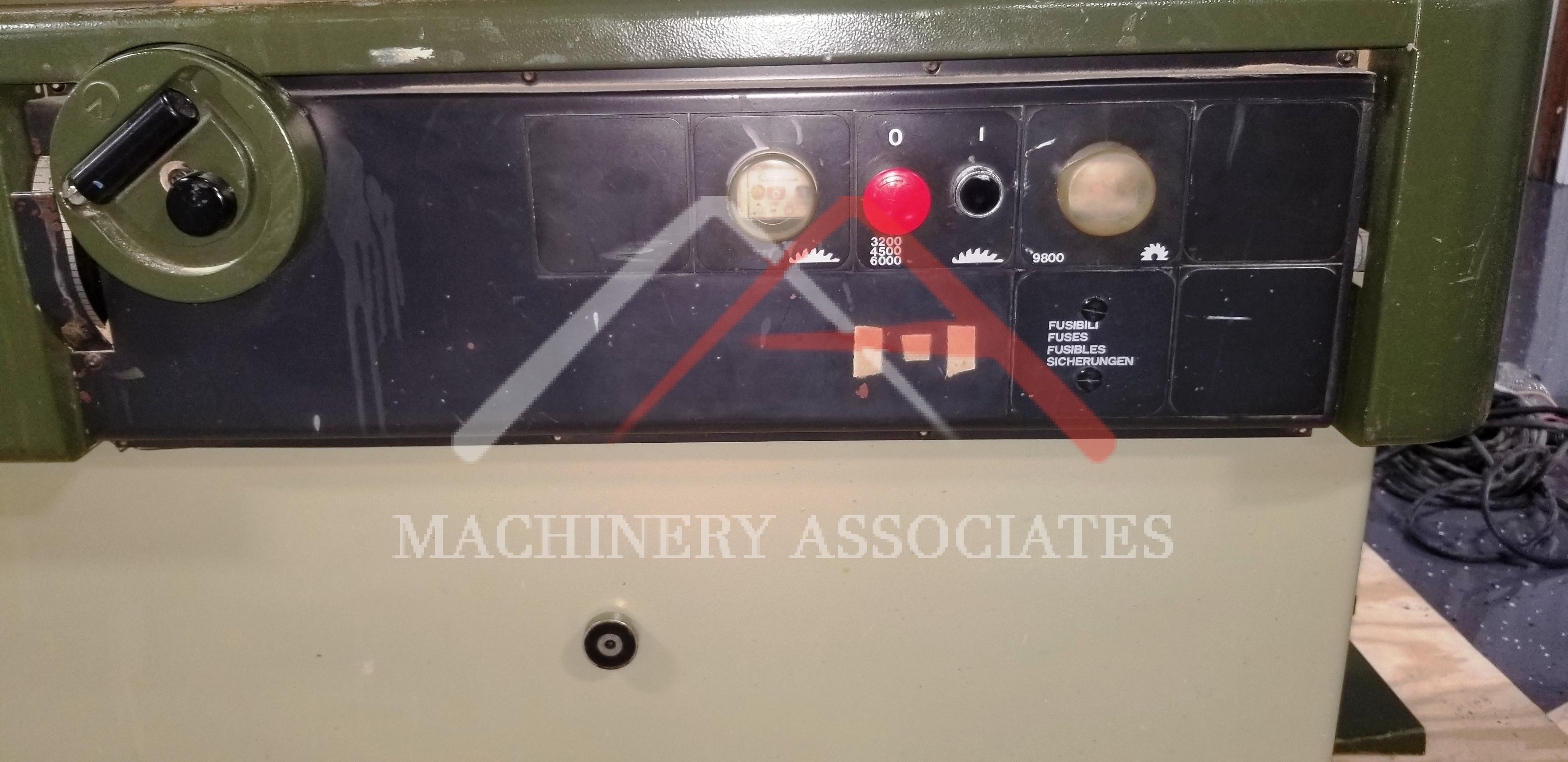 SCMI Model SI 16 WA Sliding Table Saw