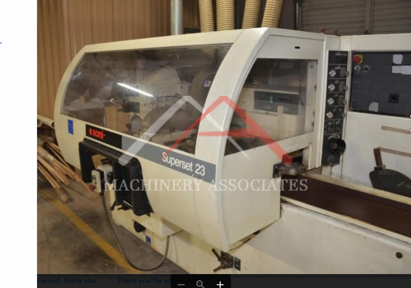 SCMI SUPERSET 23 XL THROUGH FEED MOULDER