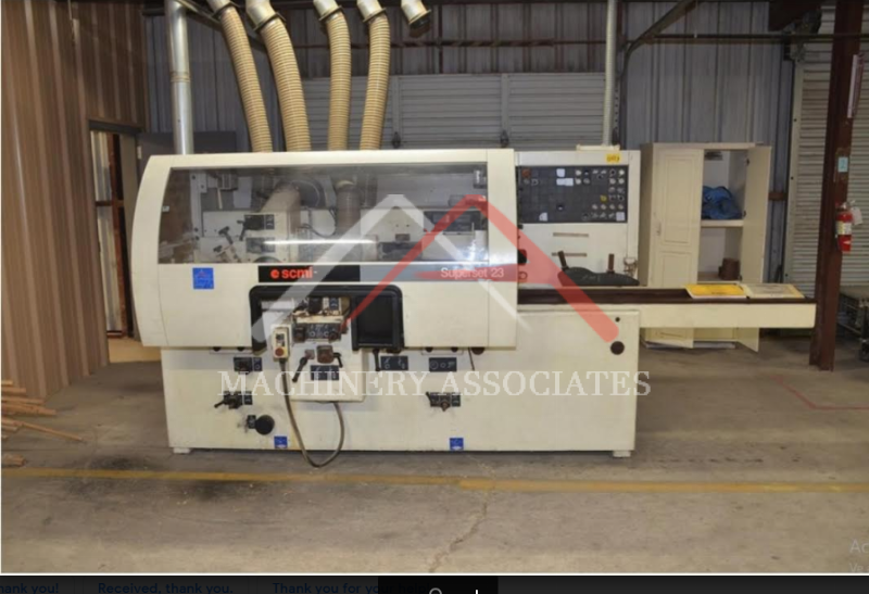 SCMI SUPERSET 23 XL THROUGH FEED MOULDER