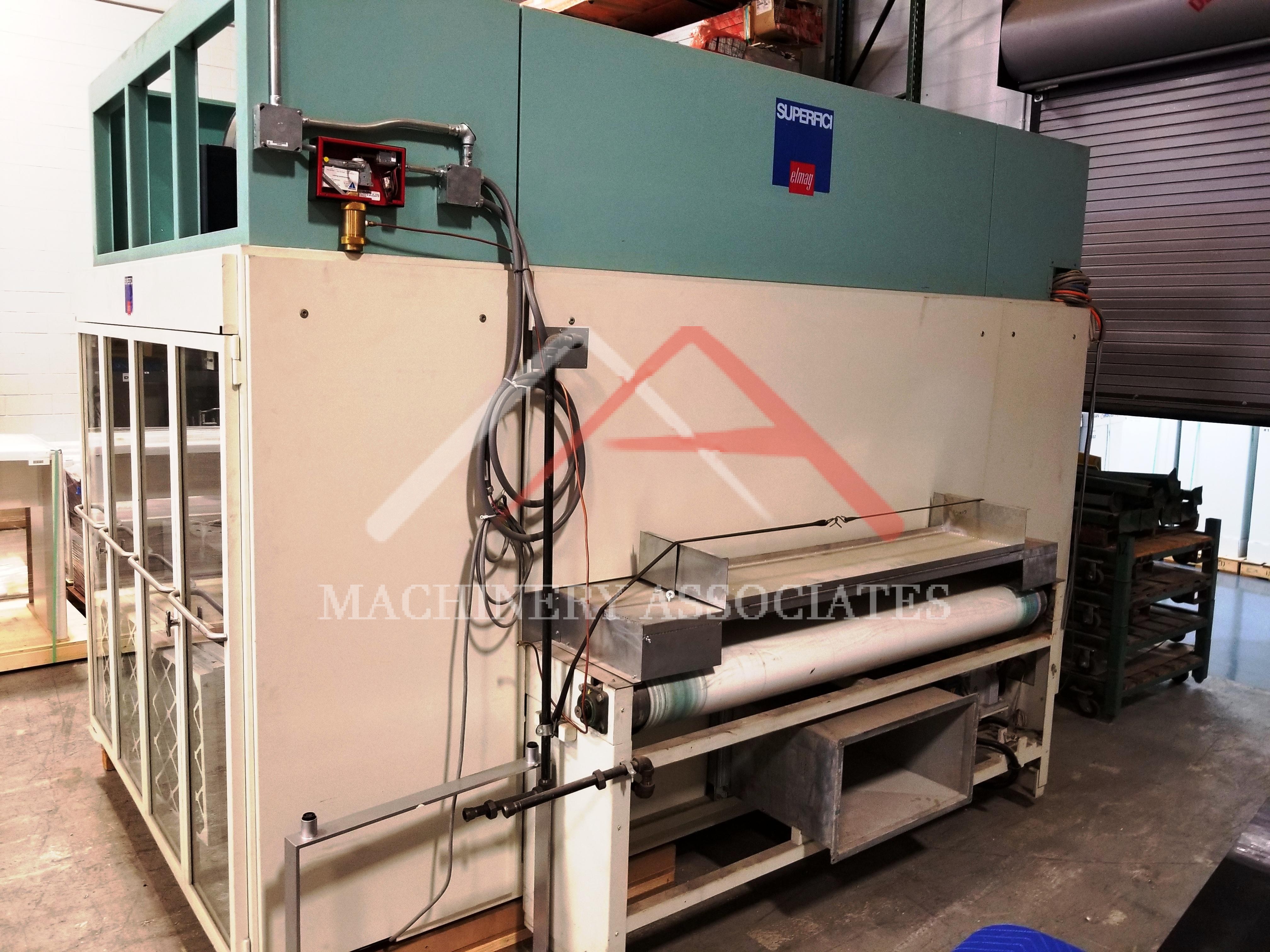 Superfici Twin Spray Automatic through feed spraying machine