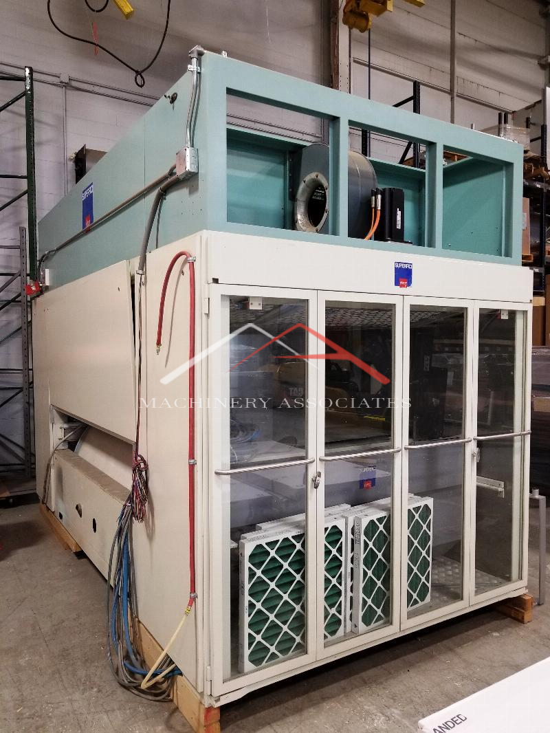 Superfici Twin Spray Automatic through feed spraying machine