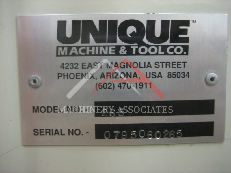 Unique Model 265 Cope Machine,