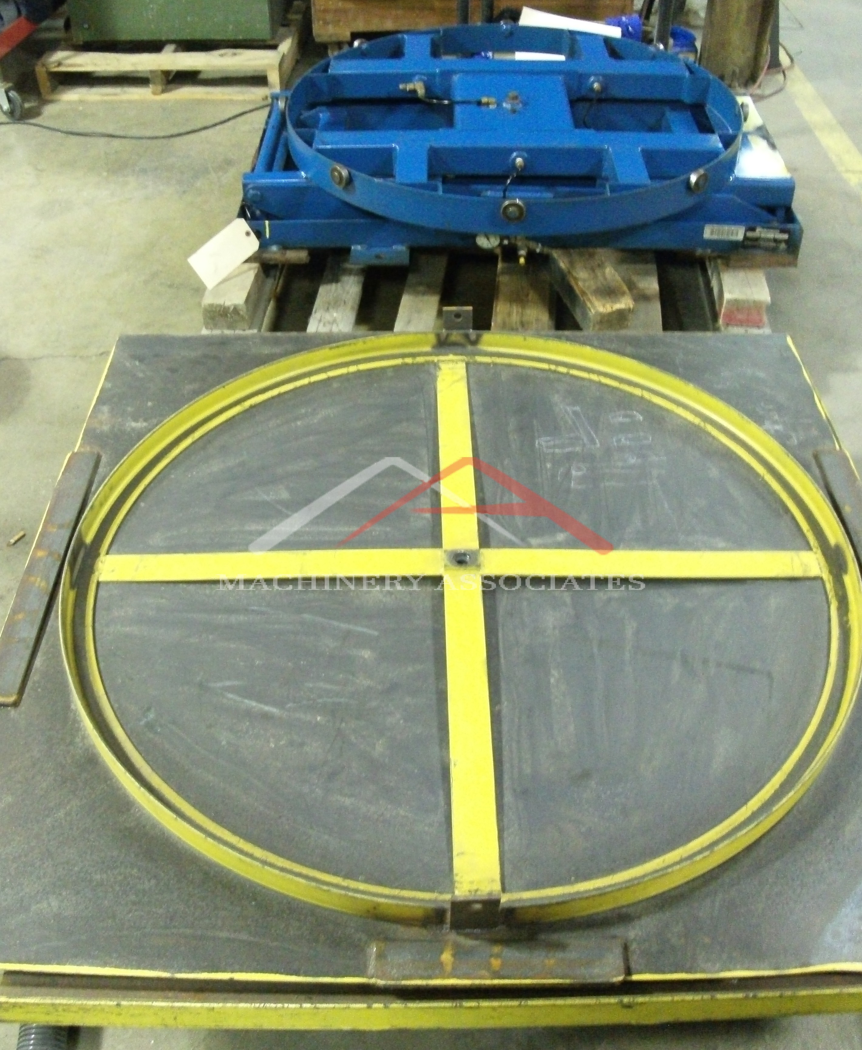 Bishamon EZ-30 Loader, 45 x 48 Turntable, Pneumatic Lift Table, 3 ...