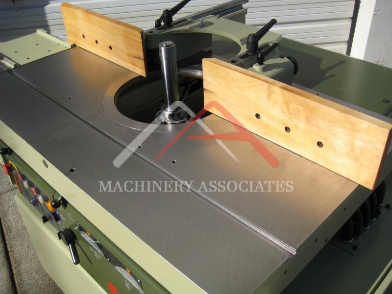 SCMI T-150 Titling Spindle Shaper W/ Sliding Table Shaper - Power Up ...