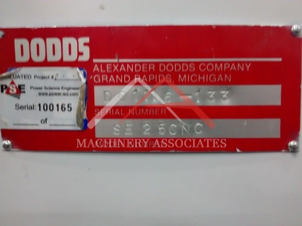 Dodds SE-25 CNC Dovetail