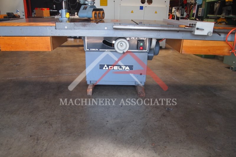 Delta/Invicta Table Saw w/Power Feeder & Custom Extension Table