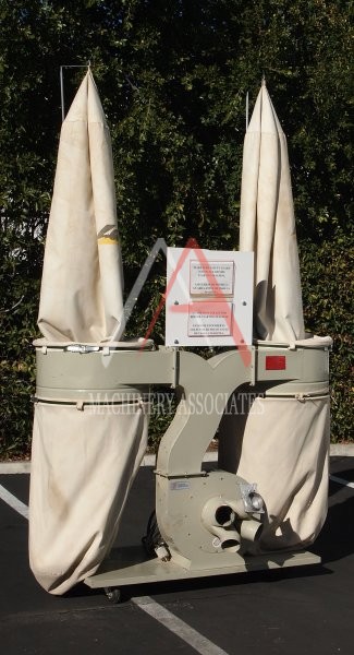 Lobo DC-102 (upgraded 5hp motor) 2 bag Dust Collector