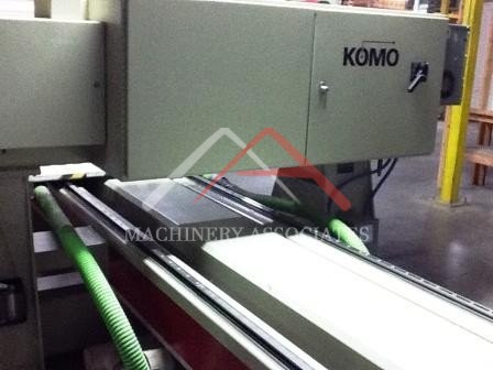 Komo Model VR510 Mach 2 CNC Router, 5'x10' Table, 16HP Spindle with 8 ...