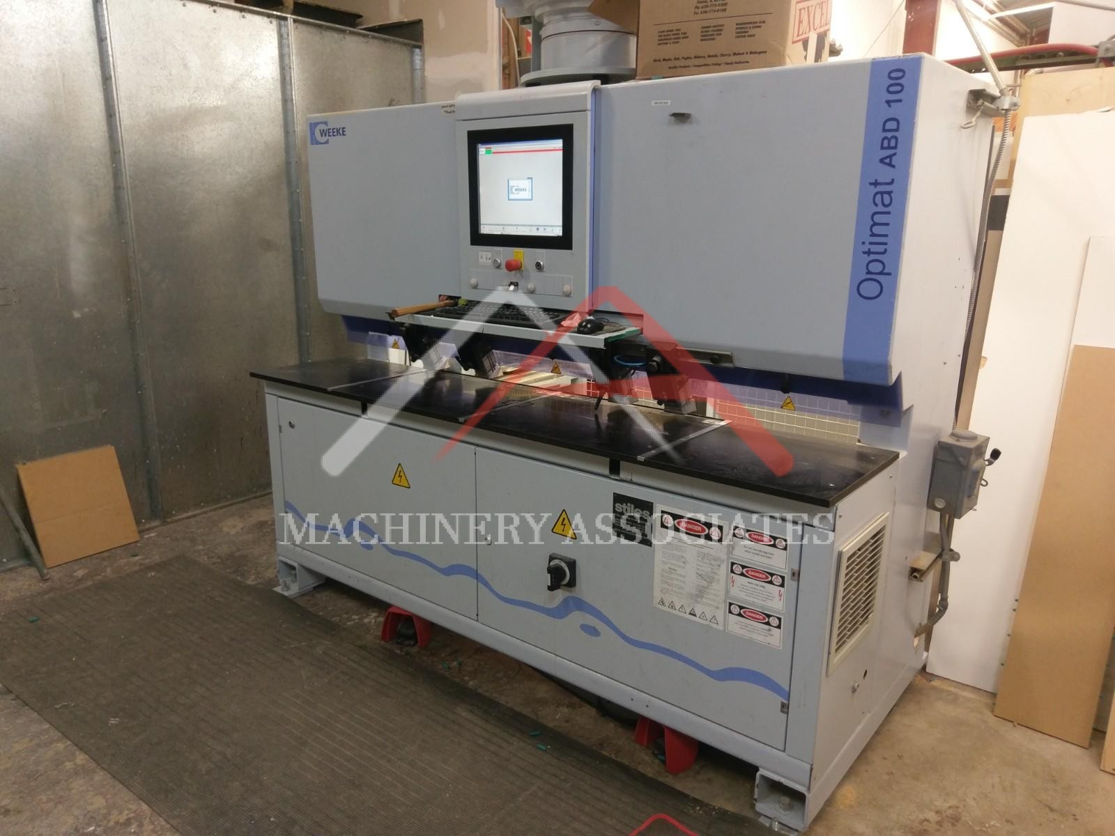 Weeke ABD 100 CNC Drill and Dowel Machine