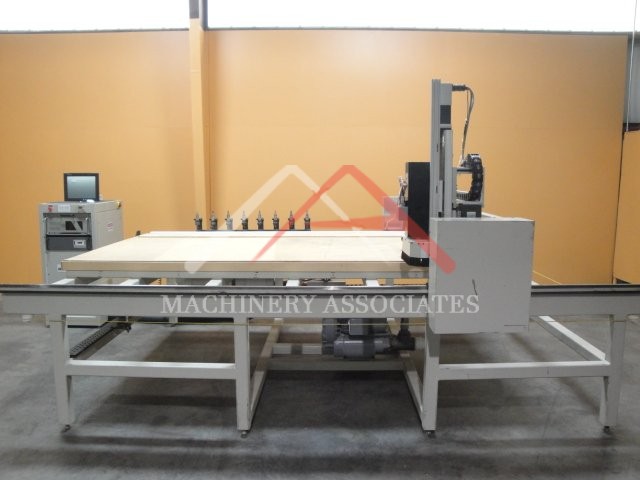 Used CNC Router with New Columbo Electrospindle
