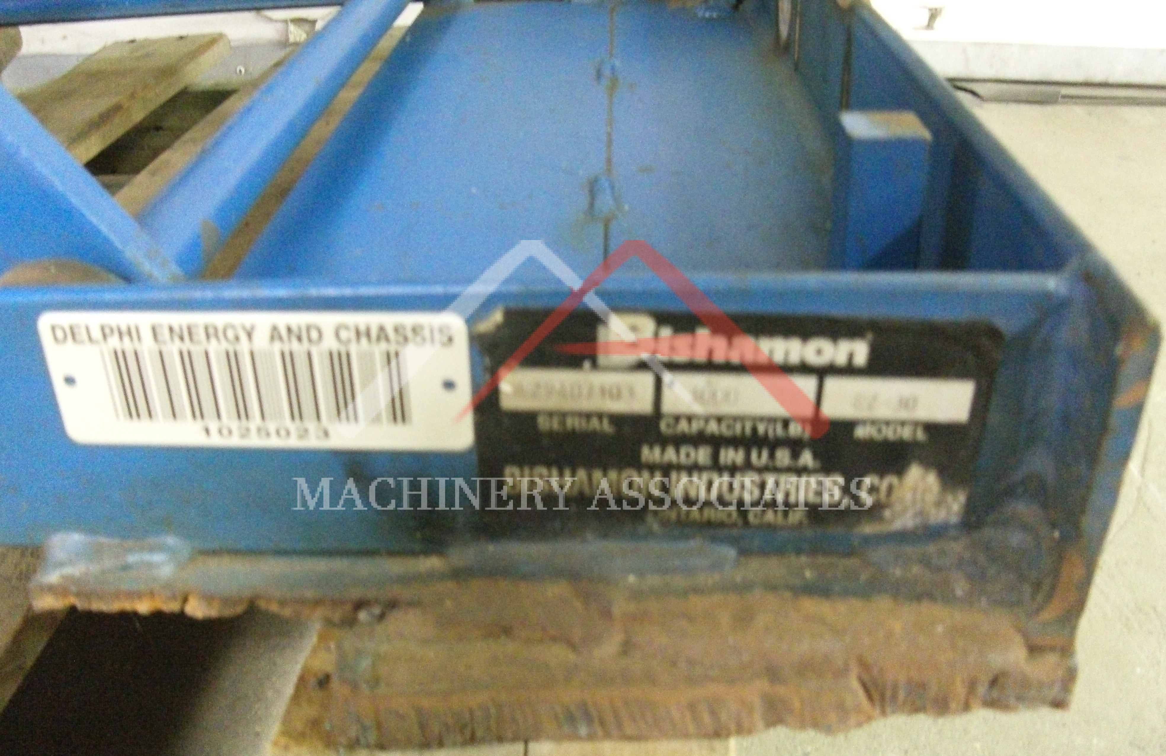 Bishamon EZ-30 Loader, 45 x 48 Turntable, Pneumatic Lift Table, 3 ...