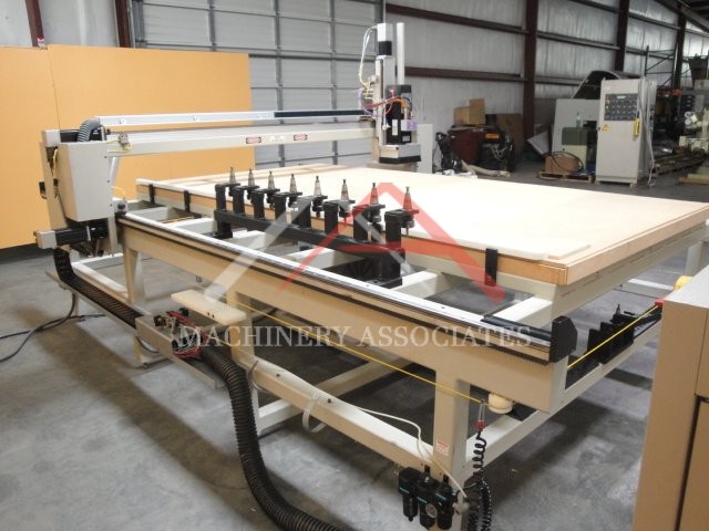 Used CNC Router with New Columbo Electrospindle