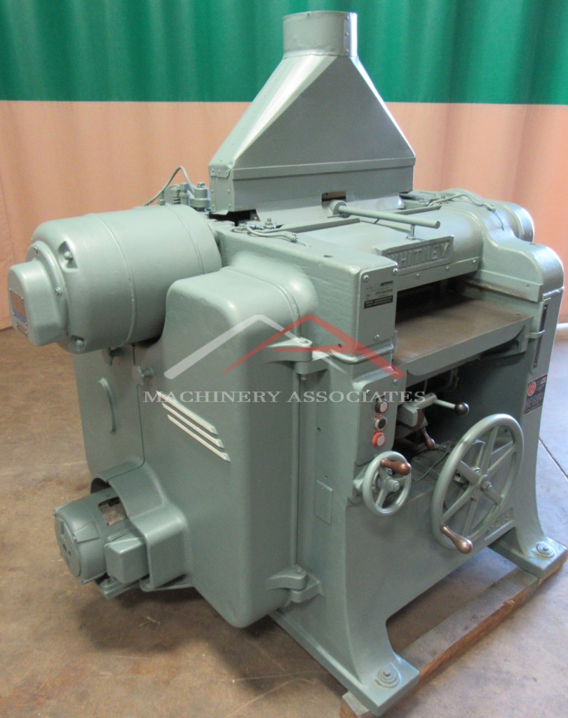 Used Whitney S-205, 24" H Planer