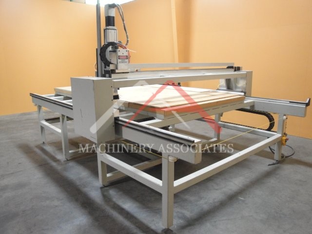 Used CNC Router with New Columbo Electrospindle