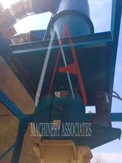 15 Hp Cyclone dust collectore w 8 bag return plenum and RAL