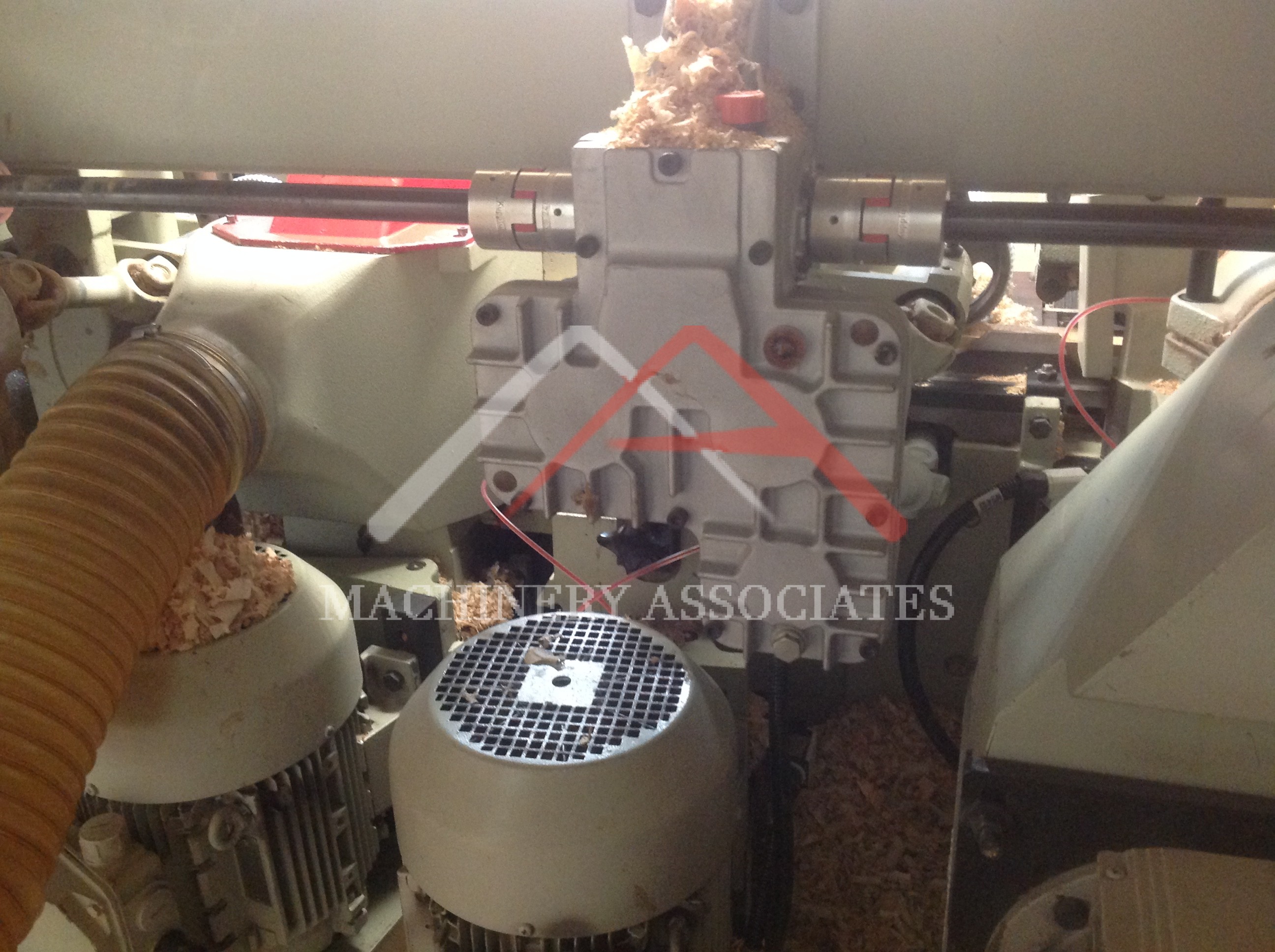 Weinig Unimat 23 EL 5 head moulder with hopper feed and programmable set-up