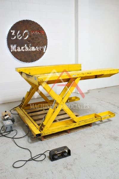 2001 ECONOLIFT EXTENDED GROUND LIFT TABLE
