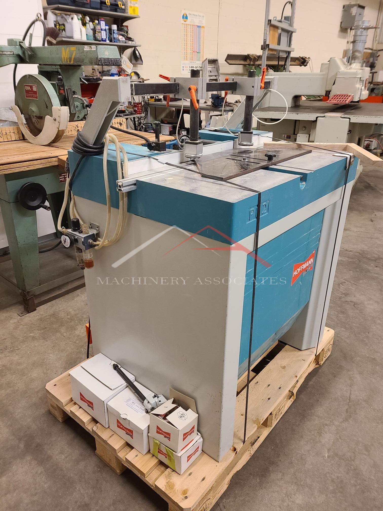 Hoffmann PP2 dovetail routing machine