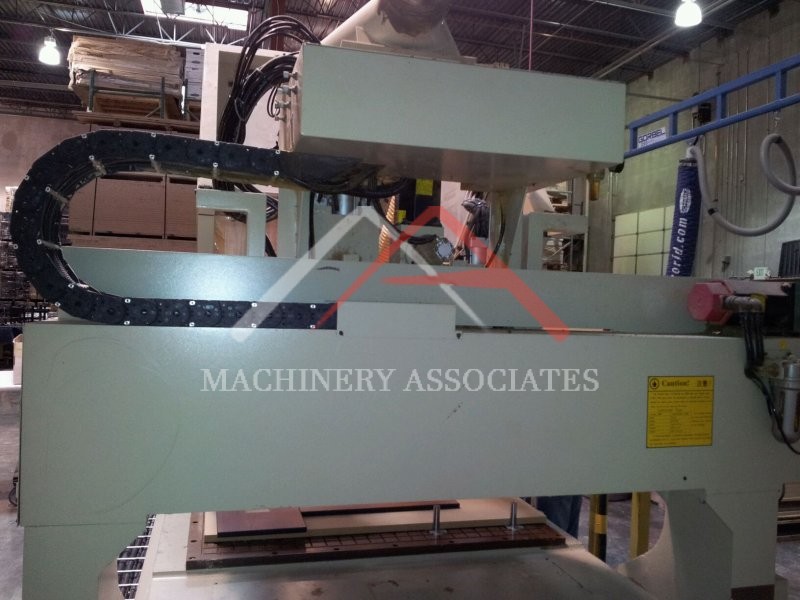 ANDI Stratos WFD 4 x 8 CNC Router with 20 Hp Sullair Vacuum Pump