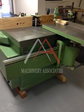 Unitronix Tilt spindle shaper with tenoning table