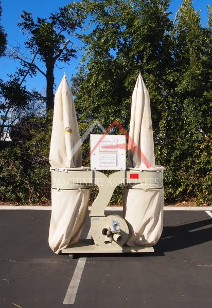 Lobo DC-102 (upgraded 5hp motor) 2 bag Dust Collector