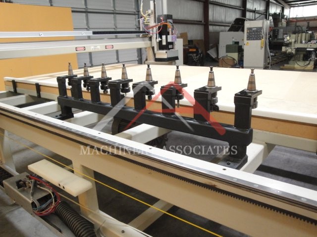 Used CNC Router with New Columbo Electrospindle