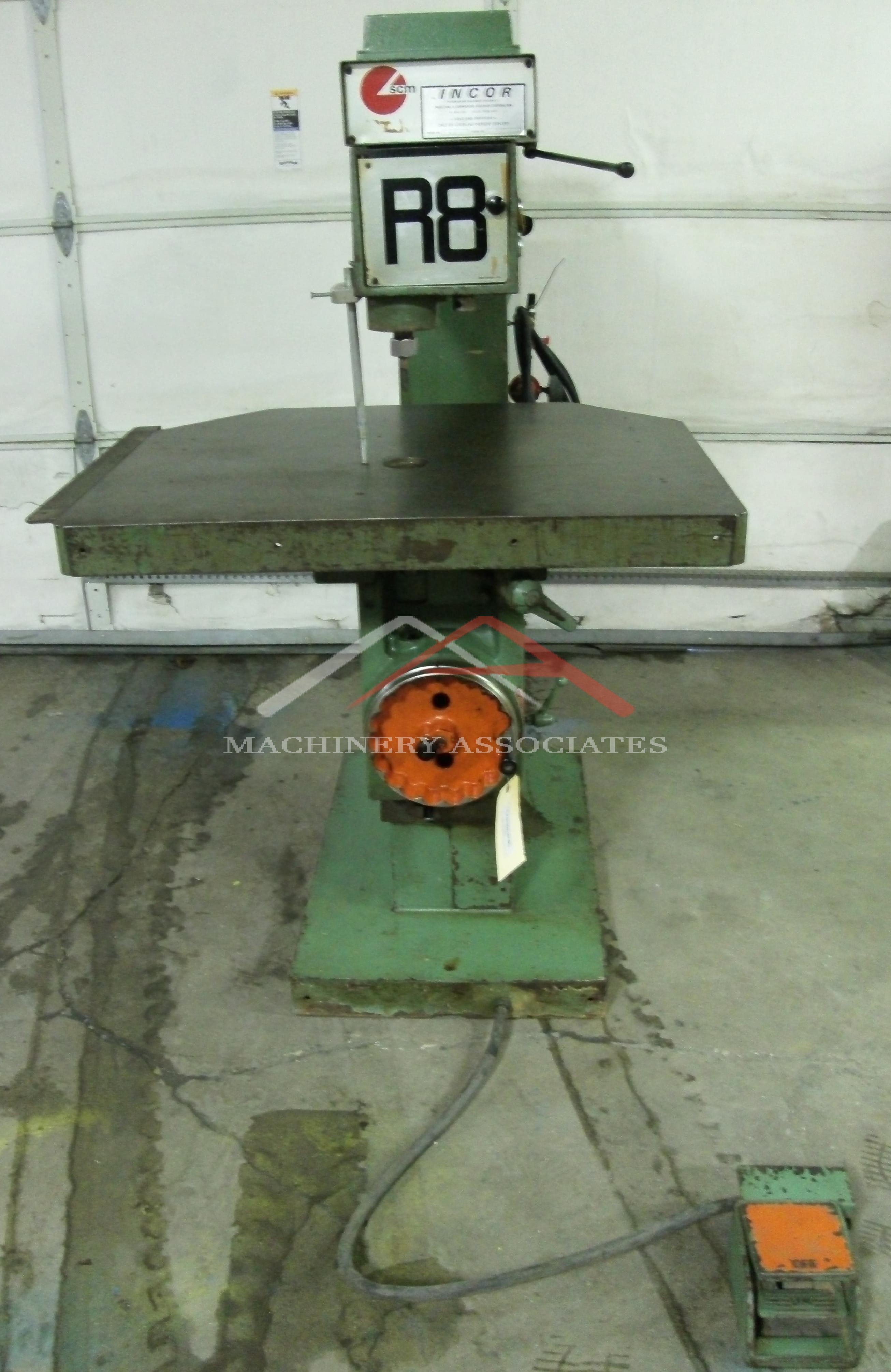 SCMI R8 Pin Router, 6.6 HP, 4" Stroke, Cleaned, Checked, 3PH, Cleaned ...