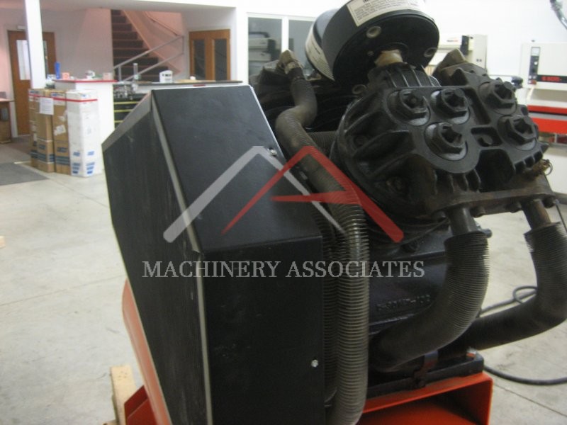 Used DeVair (formerly Devilbiss) 15 HP Dual Stage Air Compressor. US0337