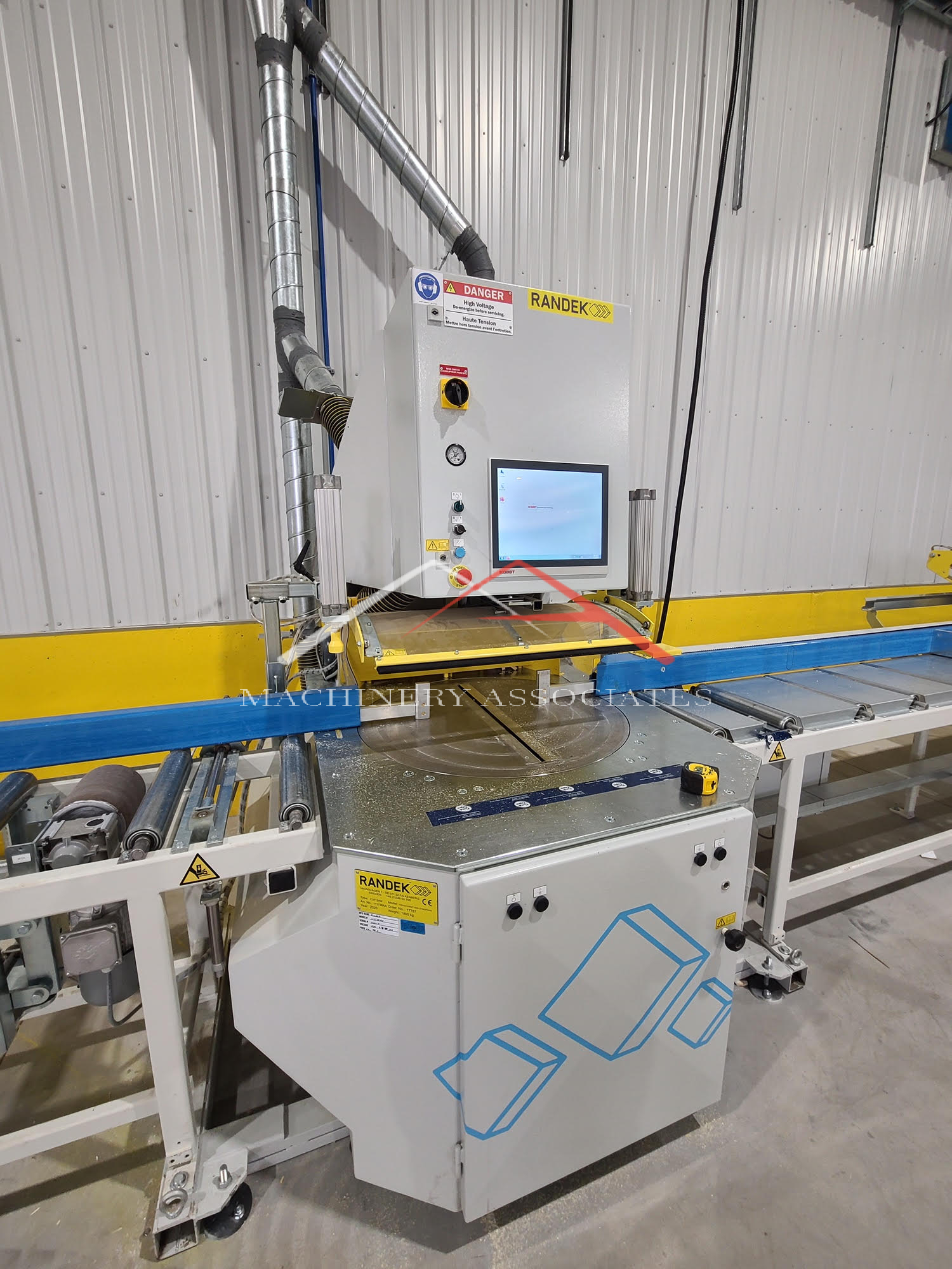 RANDEK SPL 728 CROSSCUT SAW SYSTEM WITH INCLINE CUT